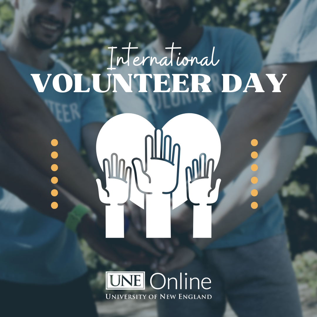 International Volunteer Day | UNE Online