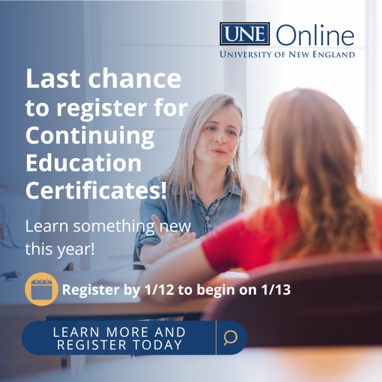 Continuing Education Registration Une Online