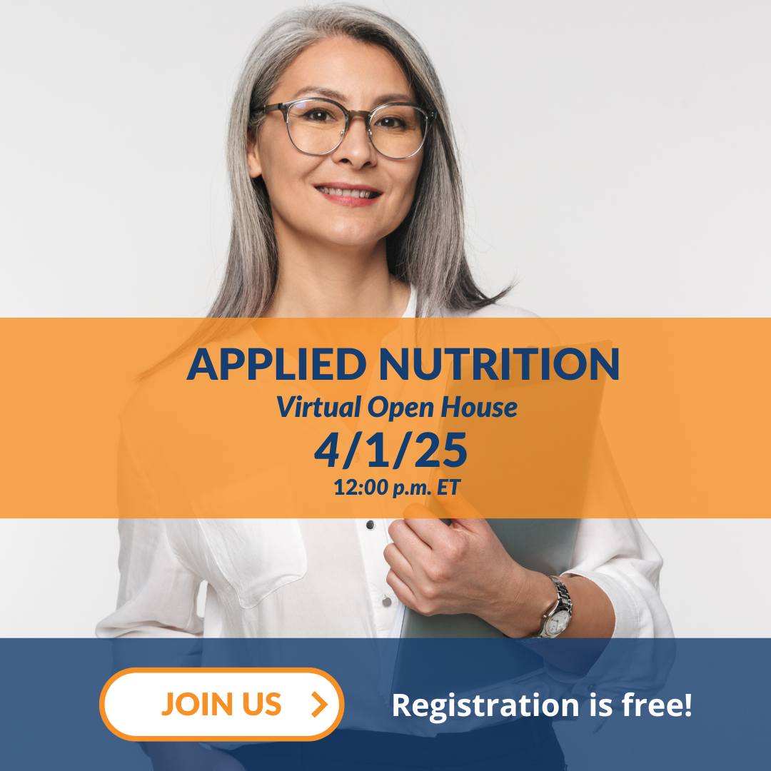 Applied Nutrition Open House | UNE Online